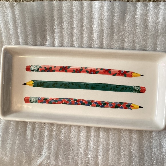 Rae Dunn | Office | Rae Dunn Artisan Collection Ceramic Pencil Tray ...